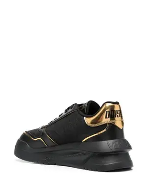 Versace Odissea Chunky Leather Sneakers