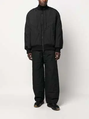 Y3 Quilted Bomber Jacket - Black