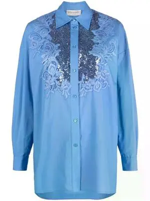 Ermanno Firenze Straight Hem Shirts For Women