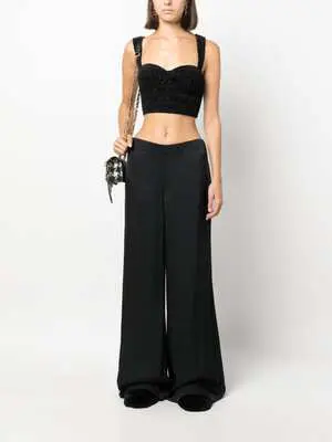 Moschino Devoré Jersey Bustier Top