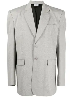 Vetements Single-breasted Notched Blazer