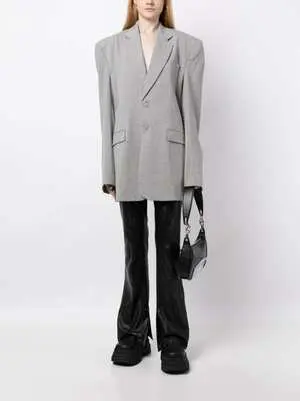 Vetements Single-breasted Notched Blazer