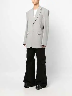 Vetements Single-breasted Notched Blazer