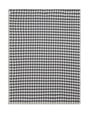 ARLOTTA CASHMERE Babette Check-pattern Throw