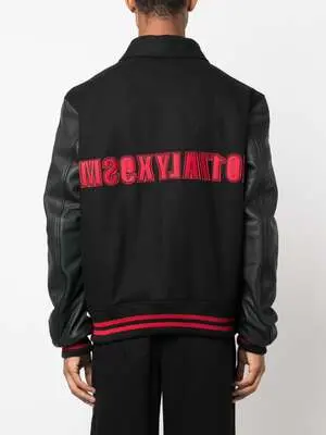 1017 Alyx 9sm Logo-print Varsity Jacket