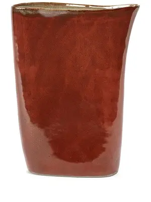 SERAX Terres De Rêves Glazed-finish Vase - Red