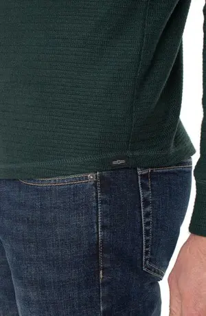 LIVERPOOL Crewneck Long Sleeve Sweater - Spruce