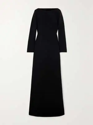 Valentino Garavani Open-back Silk-crepe Gown