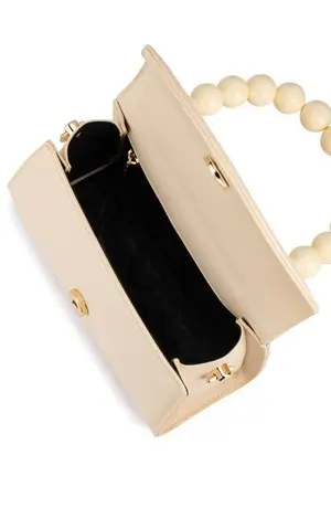 OLGA BERG Wendy Acrylic Bead Top Handle Bag
