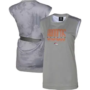 OUTERSTUFF Denver Broncos No Sweat Tank Top - Gray