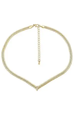 8 Other Reasons V Necklace - Gold
