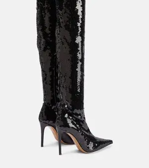 Alexandre Vauthier Elixir Sequined Over-the-knee Boots