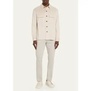 Zegna Oasi Cashmere Overshirt - White