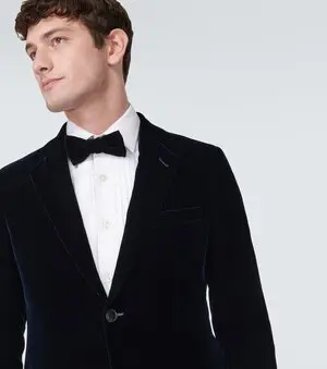 Giorgio Armani Velvet Tuxedo Jacket