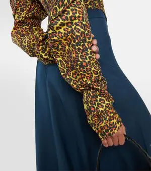 VIVIENNE WESTWOOD Leopard-print Corset Top