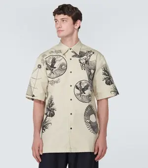 Dries Van Noten Cassidye Printed Cotton Poplin Shirt - Multicoloured