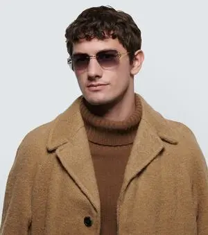 Cartier Monogram Rectangle Sunglasses