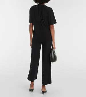 TOTEME Draped Jersey Top