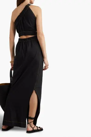 polo knit dress Rosalie Ruffle-Trim Polo Knit Dress main image 1