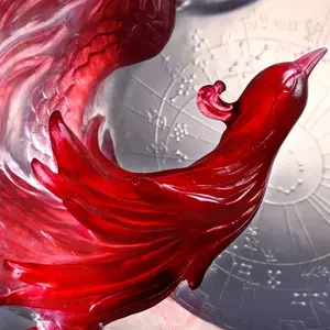 LIULI Dance Of The Phoenix Sculpture