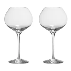 ORREFORS Difference Mature Wine Glass, Set Of 2 - Clear