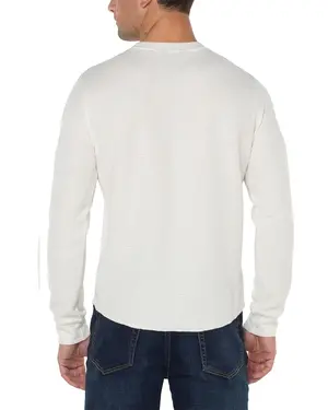 LIVERPOOL Long Sleeve Crewneck Sweater - Cream
