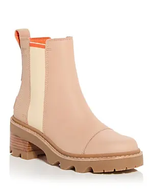 Sorel Joan Now Block Heel Chelsea Boots