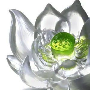 LIULI Tranquil Heart Lotus Flower