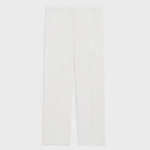 Theory Treeca Pull-on Flannel Pant - Ivory