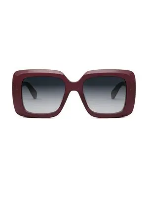 Celine Bold 54mm Square Sunglasses One-color