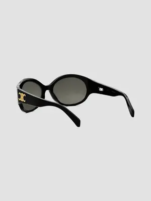 Celine Triomphe 62mm Oval Sunglasses