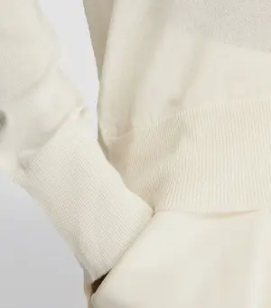 JIL SANDER Jil Sander Wool-Cashmere Cardigan White