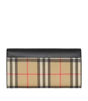 Burberry Vintage Check Continental Wallet