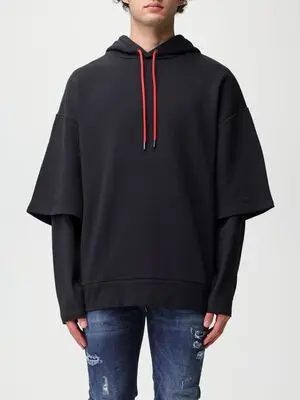 Karl Lagerfeld Hooded Sweatshirt With Drawstring Detail