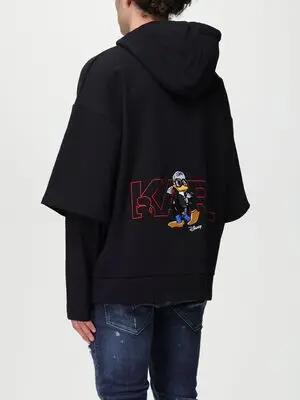 Karl Lagerfeld Hooded Sweatshirt With Drawstring Detail