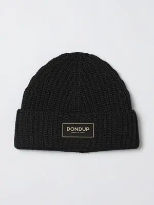 DONDUP Ribbed Beanie Black