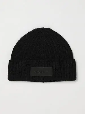 DONDUP Ribbed Beanie Hat - Black