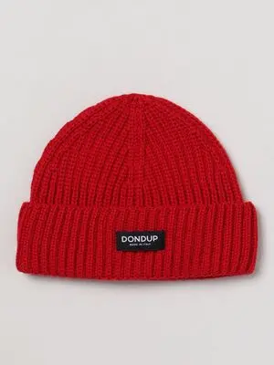 DONDUP Ribbed Beanie Red