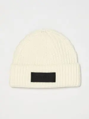 DONDUP Ribbed Beanie Hat - White