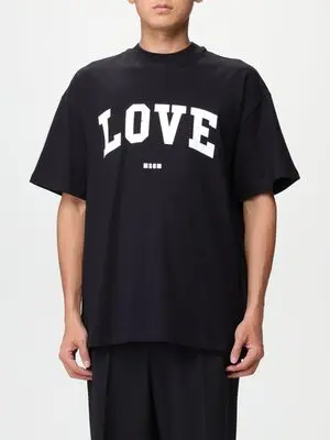 MSGM Cotton T-shirt - Black