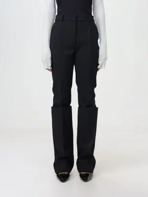 Sportmax Stretch Wool Blend Pants - Black