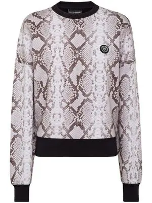 PLEIN SPORT Python-print Sweatshirt