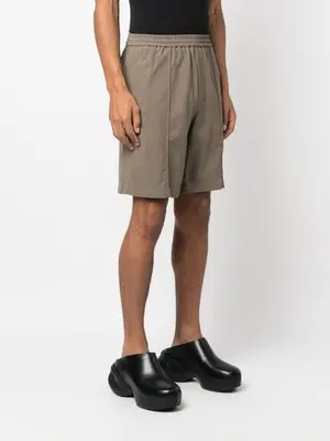 Helmut Lang Pintucked Bermuda Shorts