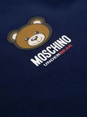Moschino Teddy-print Sweatshirt - Blue