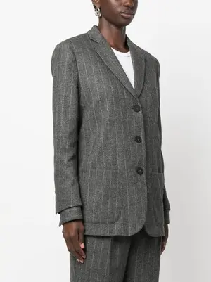 Emporio Armani Pinstripe Single-breasted Blazer