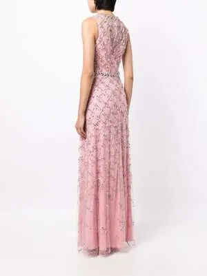 Jenny Packham Gloria Crystal-embellished Gown