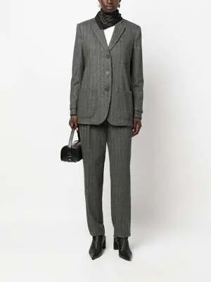 Emporio Armani Pinstripe Tailored Trousers