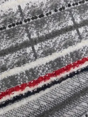 Thom Browne Tartan-check Wool Scarf