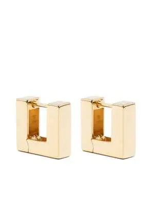 Tom Wood Square Hoop Earrings - Gold