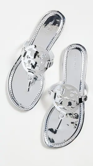 Tory Burch Miller Sandal - Argento